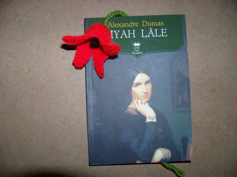 Lale Kitap Ayracı Yapımı