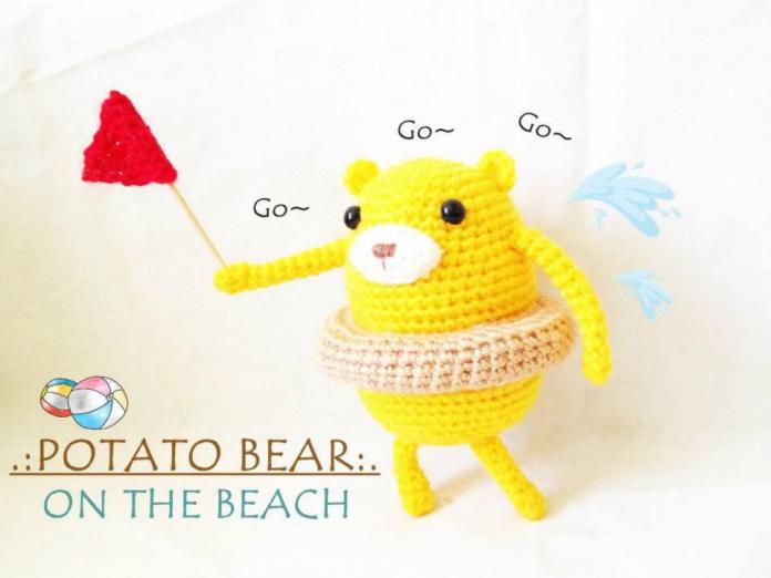 Amigurumi Patates - Sarı Ayıcık Yapımı