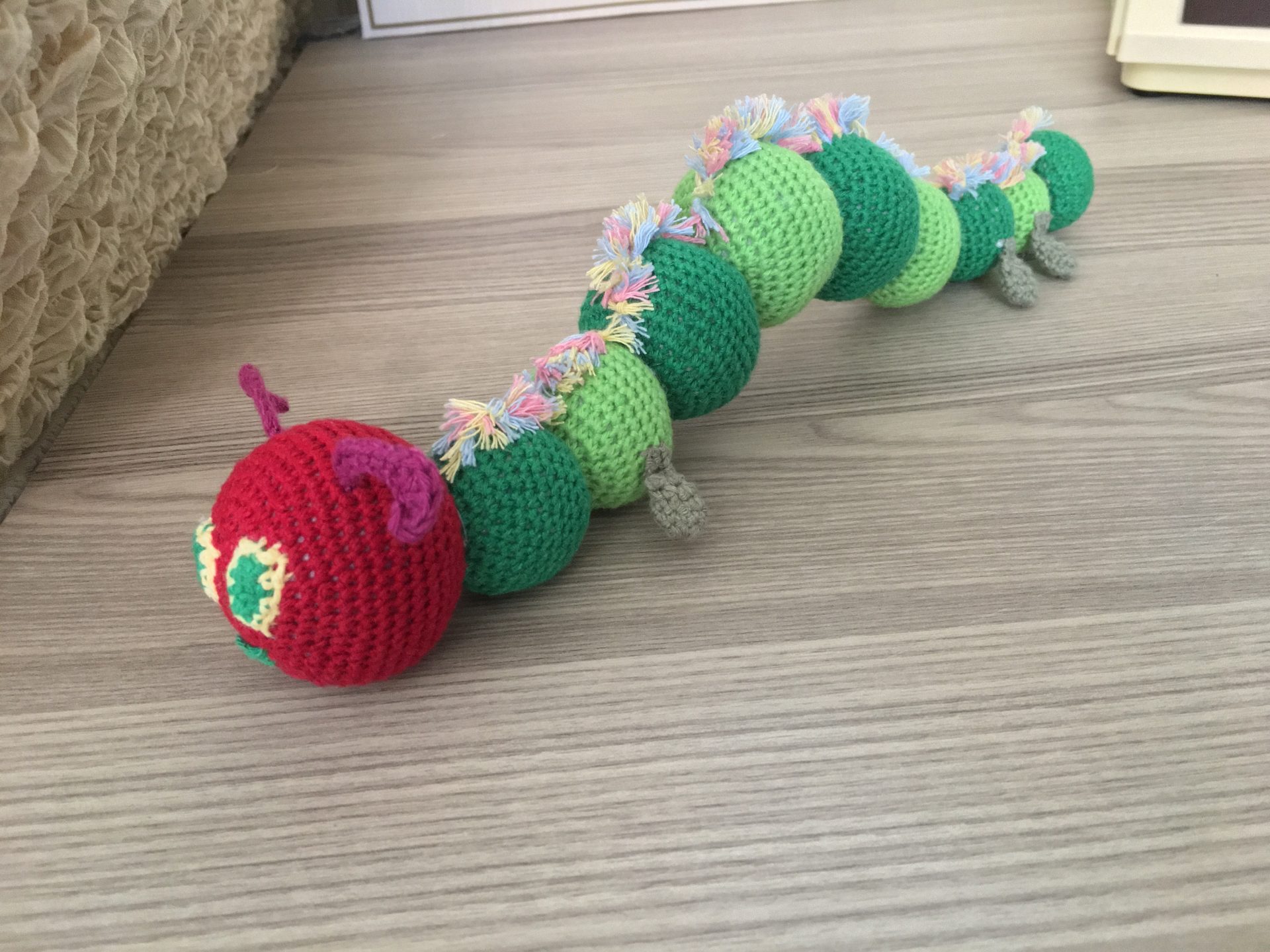 Amigurumi Aç Tırtıl Yapımı