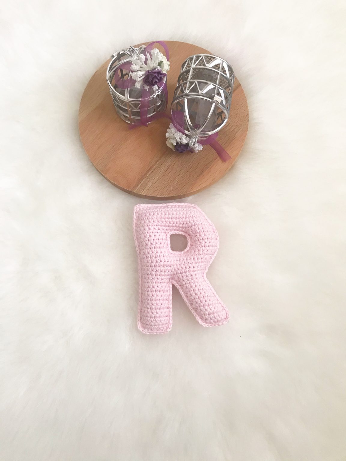 Amigurumi Harfler: R Yapımı