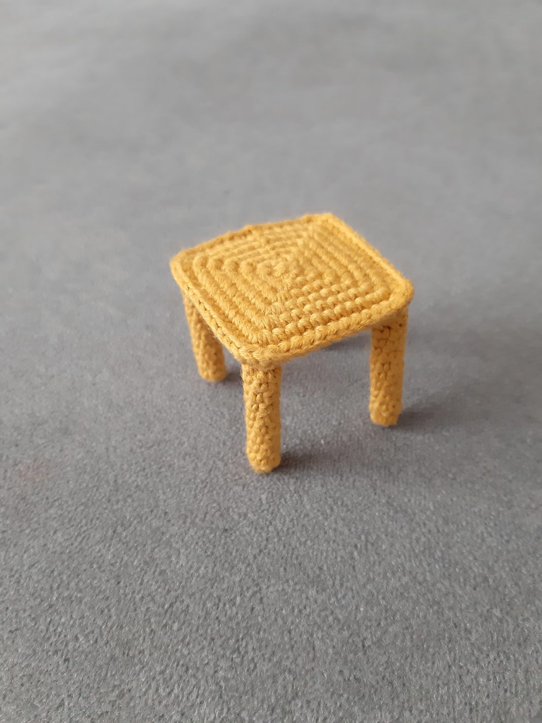 Amigurumi Mini Masa Yapımı
