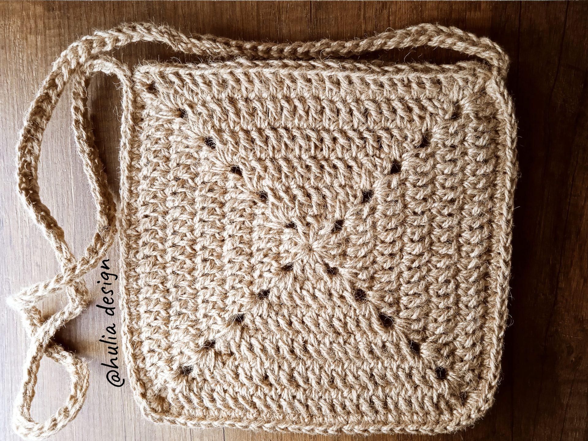 Kare Motiften Heybe Çanta Yapımı